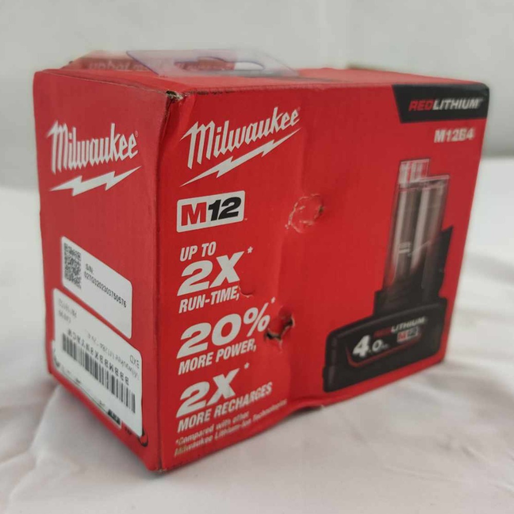 Milwaukee M12B4 12v 4.0Ah Lithium-Ion Battery - Own4Less